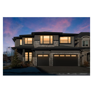 Modern Contemporary Build - Contemporary - Exterior - Calgary - by ...
