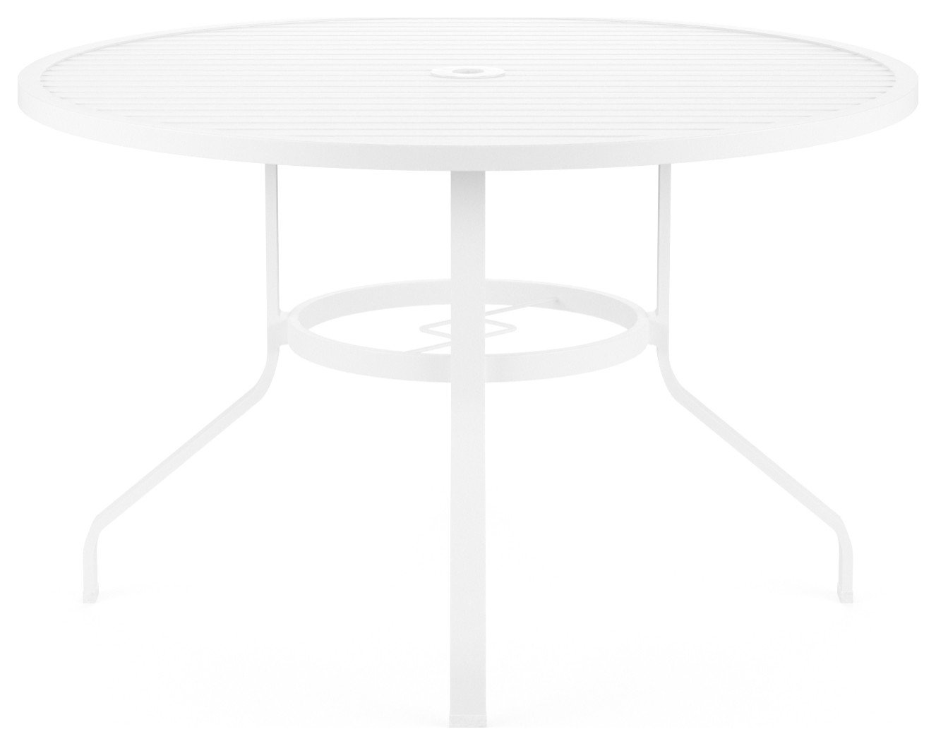 Bristol 48" Round Dining Table - Contemporary - Outdoor Dining Tables ...