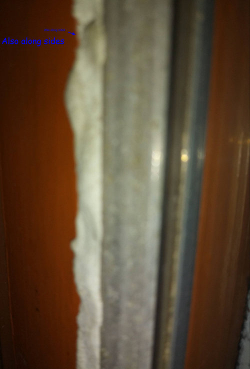 Caulking around interior windows?