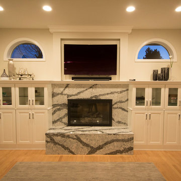 Cabinets Around Window - Photos & Ideas | Houzz