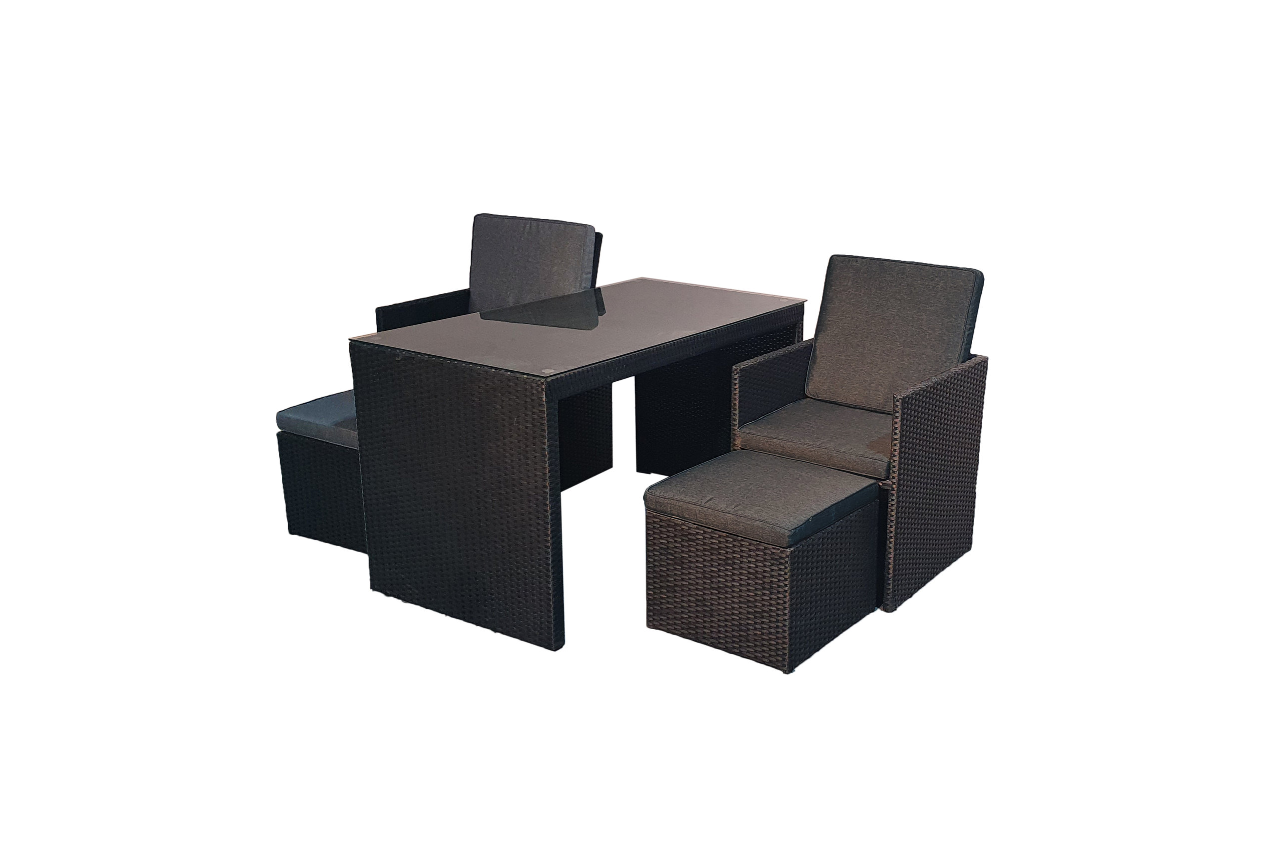 Geneva Lounge Set - Tropical - Outdoor Lounge Sets - by Made4Home | Houzz