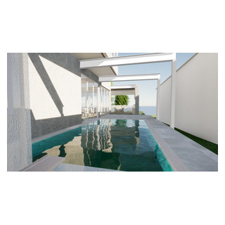 Strathmore Luxury Home - Contemporary - Pool - Melbourne - by ...