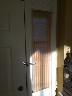 Side windows beside front door!