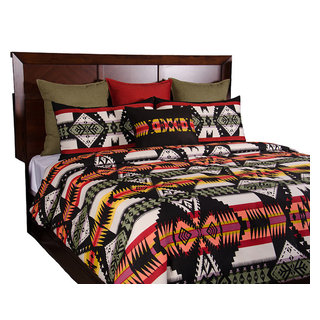 Eagle Rock Coverlet 7-Piece Set, King - Southwestern - Comforters And ...