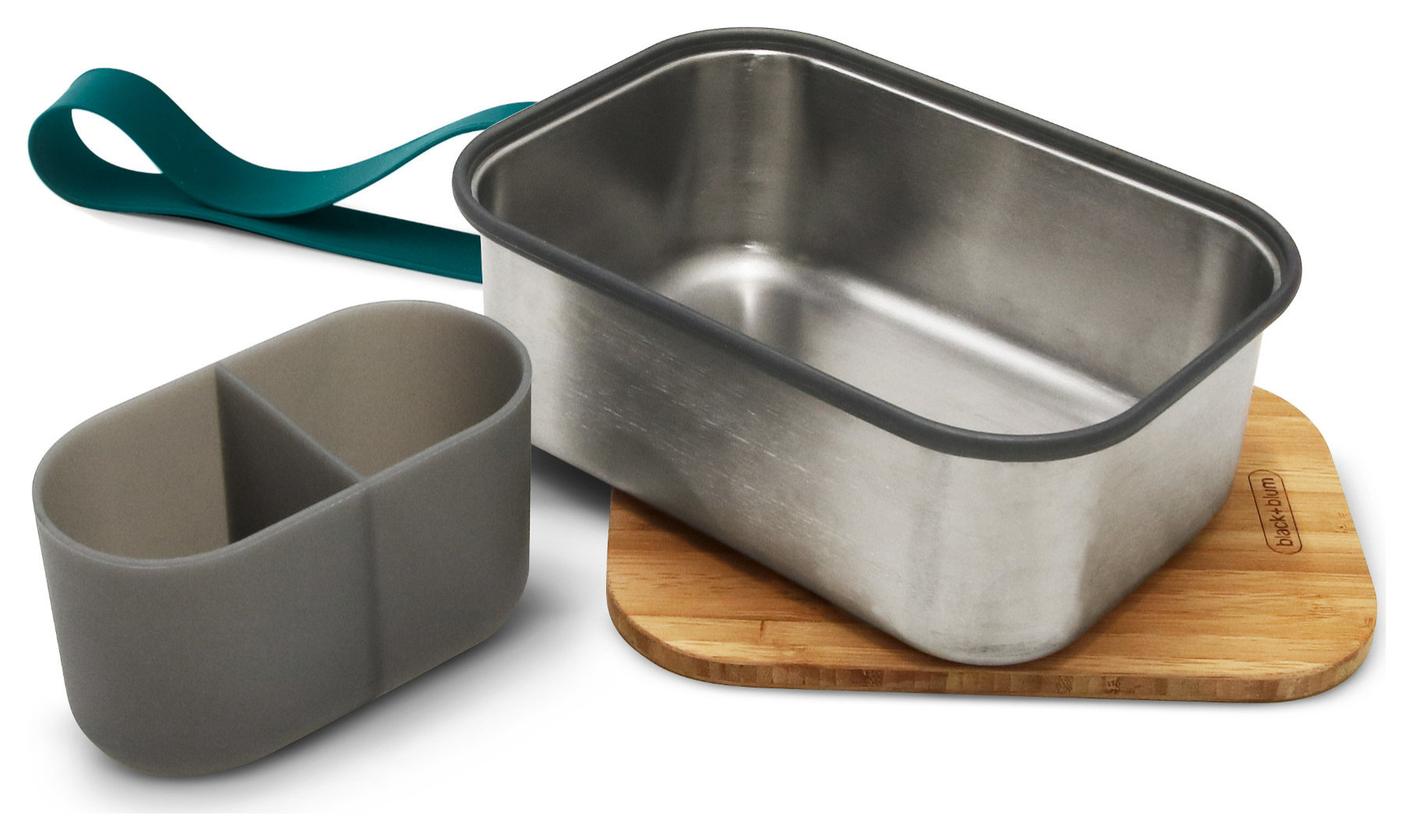 Black+Blum Ocean Large Stainless Steel Sandwich Box - Transitional ...