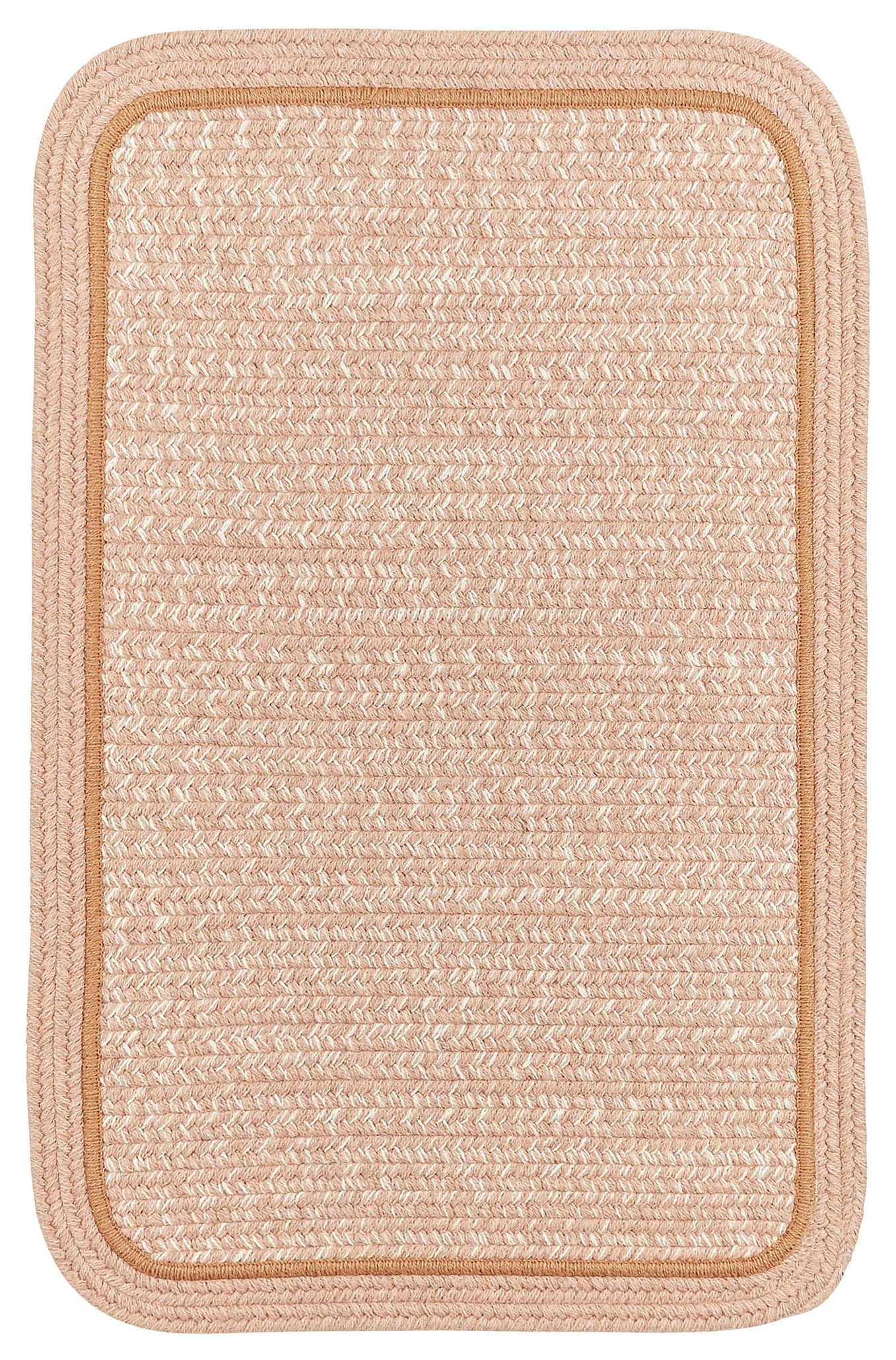Woolmade Rounded Rectangle Braided Rug, 8' Square - Contemporary - Area ...