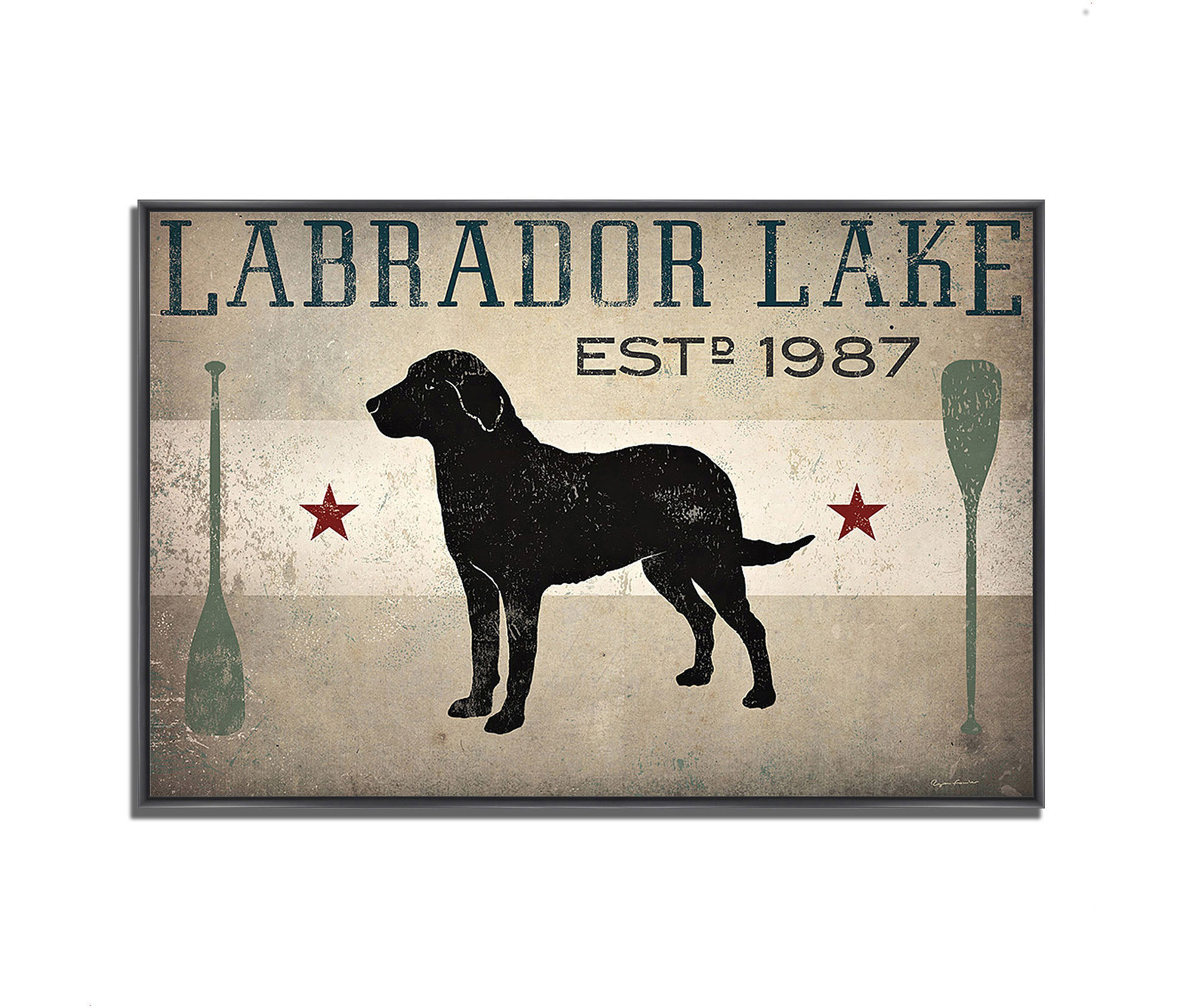 "Labrador Lake" By Ryan Fowler, Giclee Print On Gallery Canvas, Ready ...