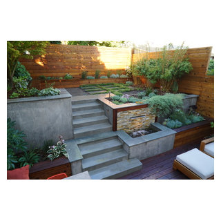 Duboce Triangle Terraces - Contemporary - Landscape - San Francisco ...