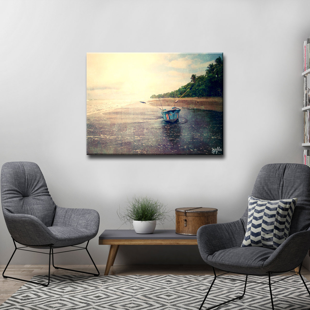 Road To Zion' Canvas Art Print, 30"x40" - Beach Style - Prints And ...