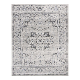 Safavieh Charleston 6'7" Square Rug in Gray, 9' x 12' - Contemporary ...