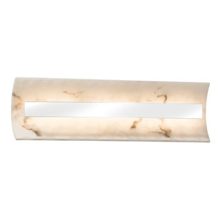 Justice Designs LumenAria Contour 21" Linear Wall/Bath LED, Polished ...