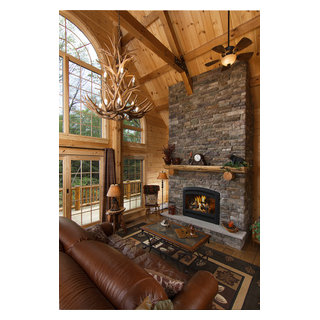 Engineered Log Home - Custom Design - Other - by TIMBERHAVEN LOG ...