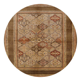 Ahgly Company Indoor Rectangle Mid-Century Modern Area Rugs, 5' x 7', 8 ...