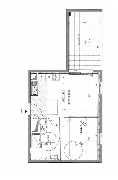Conseil Aménagement T2 sur plan
