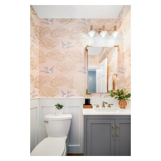 Upper Chevy Chase Addition - Contemporary - Powder Room - DC Metro - by ...
