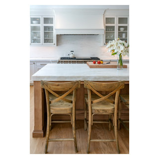 White Rhino Honed Kitchen countertops - French Country - Kitchen ...