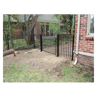 Wrought Iron Fencing - Detroit - by Troy Ornamental Iron & Fence | Houzz