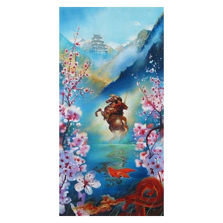 Disney Fine Art A Warrior's Reflection by John Rowe - Asian - Fine Art ...