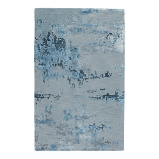 Jaipur Living Astris Handmade Abstract Blue and Light Gray Area Rug, 10 ...
