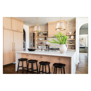 Piazza New Build - Transitional - Kitchen - Oklahoma City - by Kirby ...