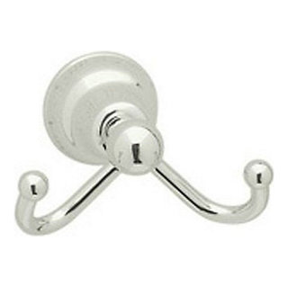 Rohl Cisal Double Hook Robe Hook - Traditional - Robe & Towel Hooks ...
