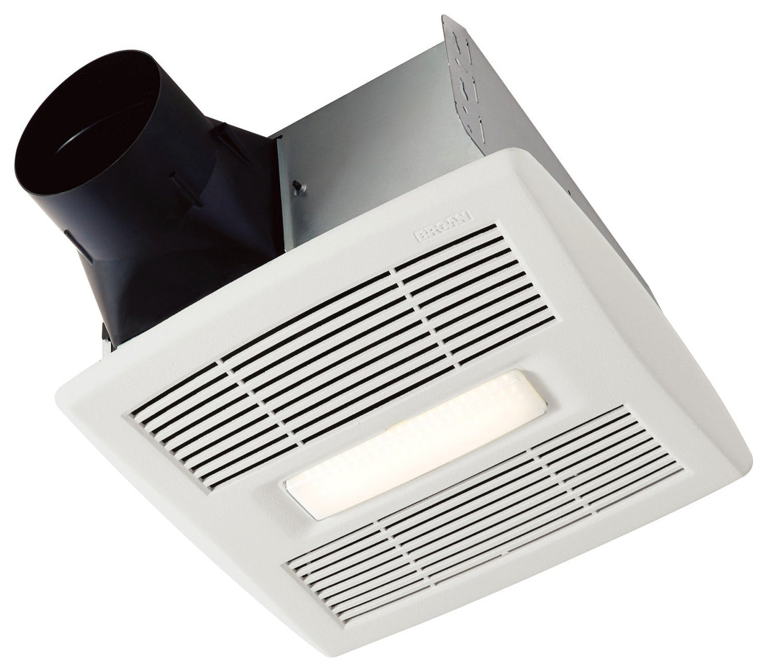 Broan AE110L Flex Series 110 CFM Roomside Installation Exhaust Fan With ...