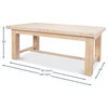 Bauhaus Extendable Dining Table for 12 - Farmhouse - Dining Tables - by ...