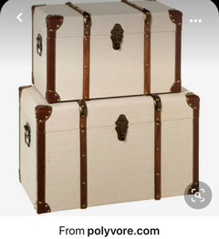 stackable trunks for decor