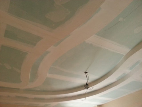 Bed room ceiling gypsum board color