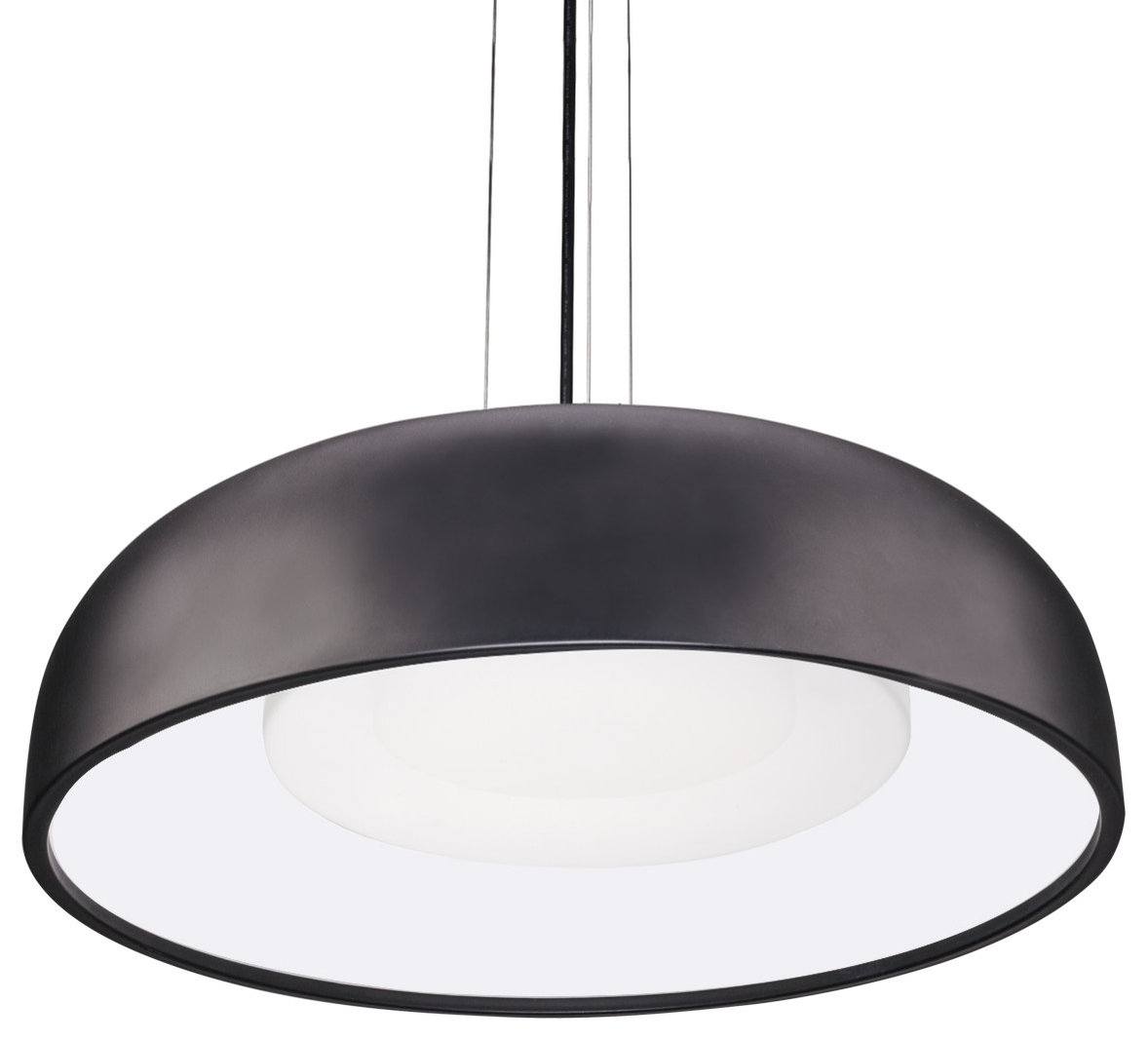 Beacon Pendant Light, Black, 20x5 - Transitional - Pendant Lighting ...