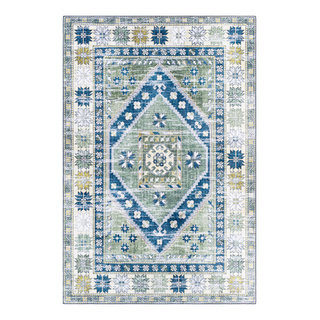 Iris Traditional Area Rug, 9'x12' - Southwestern - Area Rugs - by Surya ...