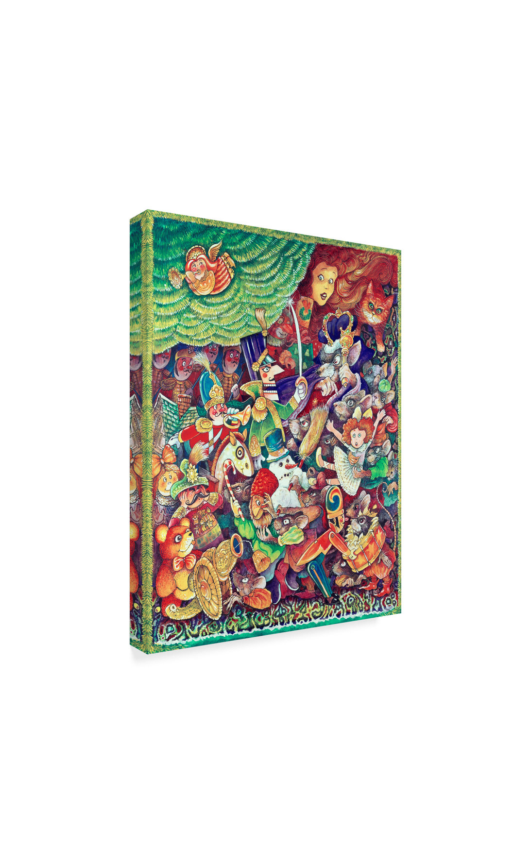 "Mouse King" by Bill Bell, Canvas Art, 32"x24" - Eclectic - Prints And ...