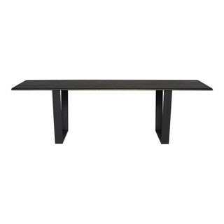 Lazzaro Dining Table Black Wood Vein Marble - Industrial - Dining Tables - by V.S.D Furniture ...