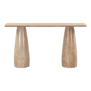 Truffle Console Table Sustainable Mango Wood Design - Farmhouse ...