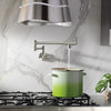 Moen Modern Pot Filler 2-Handle Kitchen Faucet - Transitional - Pot ...