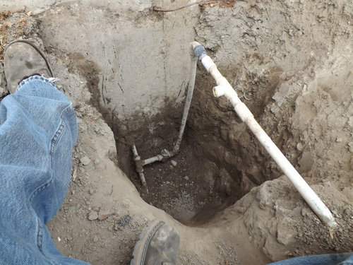 Dedicated supply line or tee off existing supply line