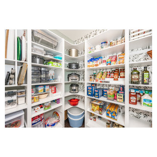 Large Walk-In Kitchen Pantry with Custom Baking Racks in Royersford, PA ...