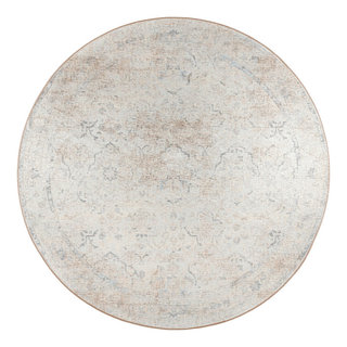 Jericho JC3 Pearl 10' x 10' Round Rug - Transitional - Rugs - by PARMA ...