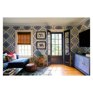 Family Room - Transitional - Family Room - New York - by Kate Smith ...