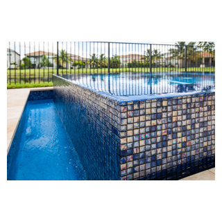 New Wet Edge Spa - Modern - Pool - Miami - by Van Kirk & Sons Pools and ...