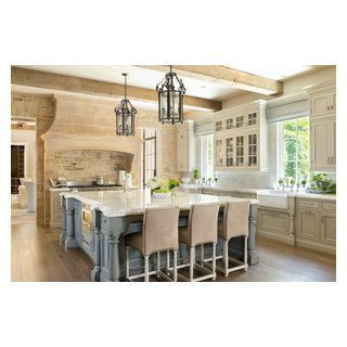 Rustic & Refined Italian-Inspired Home - French Country - Kitchen - DC ...
