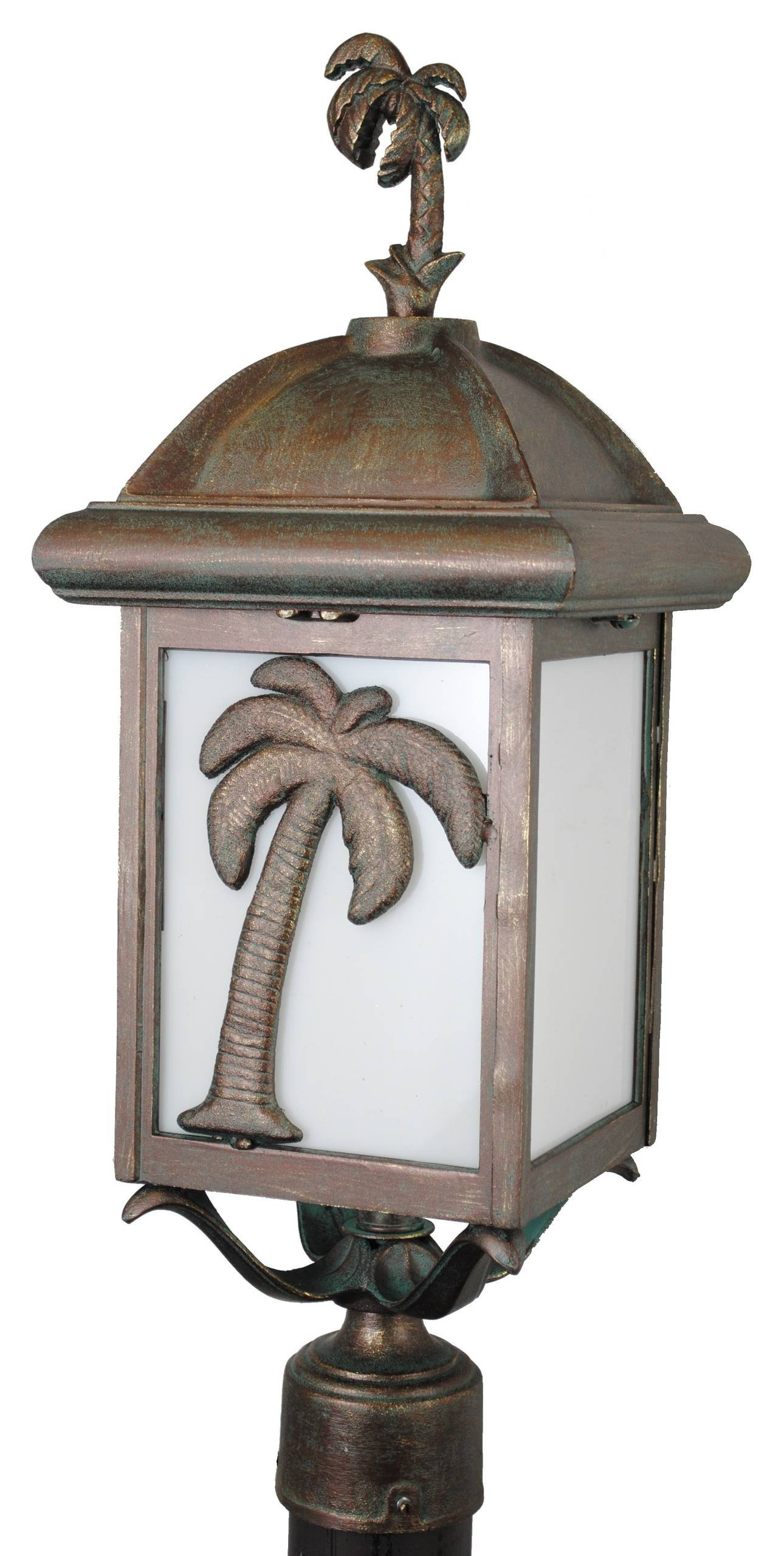 Americana Palm Tree Post Mount - Post Lights - by Melissa Lighting Inc ...
