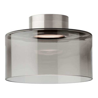 Tech Lighting Manette Flush Mount Ceiling, Satin Nickel, Small ...