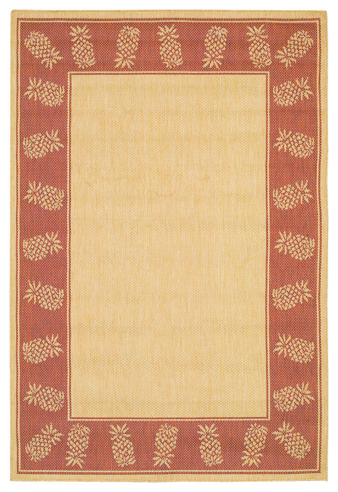 Couristan Recife Tropics Indoor/Outdoor Area Rug, 2'3"x7'10" - Tropical ...