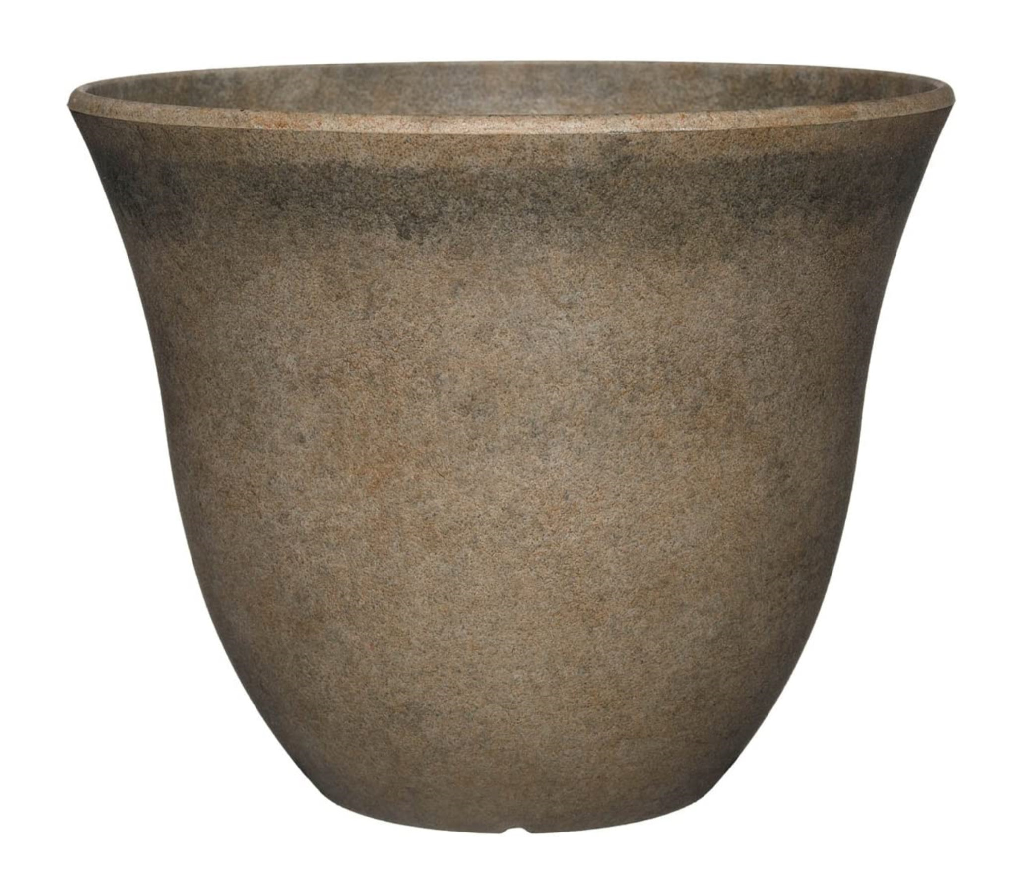 Classic Home and Garden Honeysuckle Resin Flower Pot Planter, Fossil ...