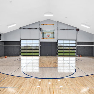 75 Beautiful Farmhouse Home Gym Pictures & Ideas | Houzz