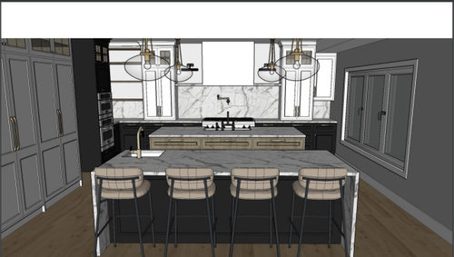 Kitchen renderings