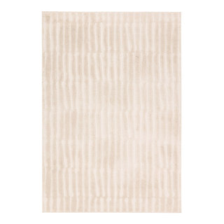 Nikki Chu by Jaipur Living Terza CNU02 Striped Ivory Area Rug, 7'10"x10 ...