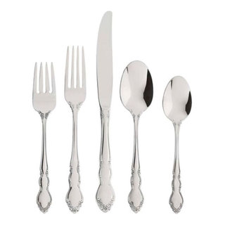 Oneida Dover 45Pc Flatware Set, Service for 8 - Contemporary - Flatware ...