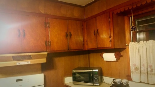 1942 Kitchen- What do I do with all this WOOD!?!